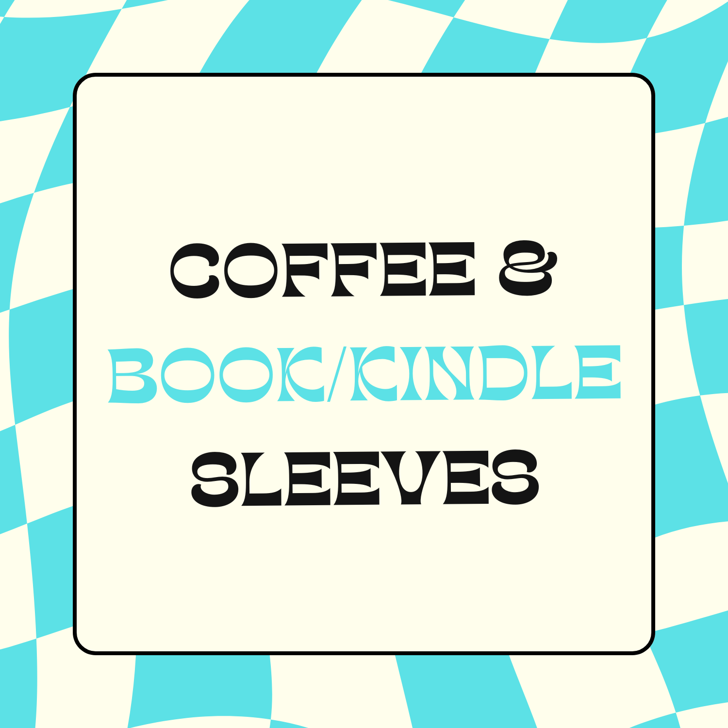 COFFEE & BOOK/KINDLE SLEEVES – Clay Meadow